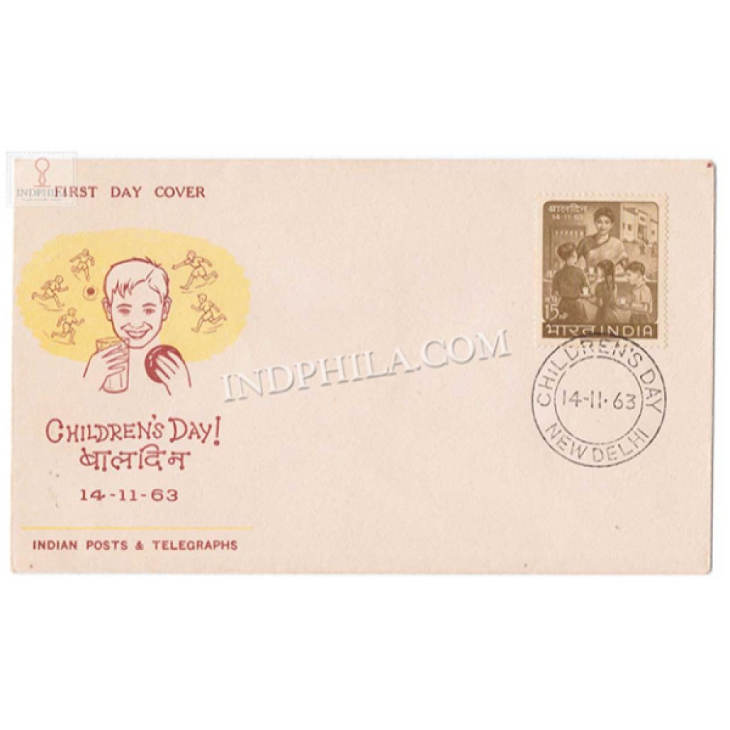 India 1963 National Childrens Day Fdc - Largest Online Dealer & Portal ...