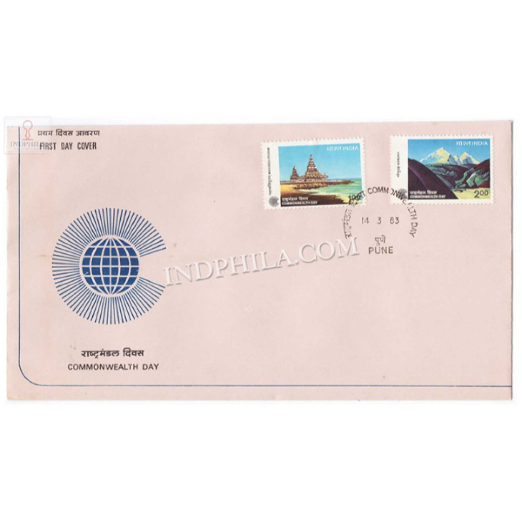India 1983 Commonwealth Day Fdc - Largest Online Dealer & Portal for ...