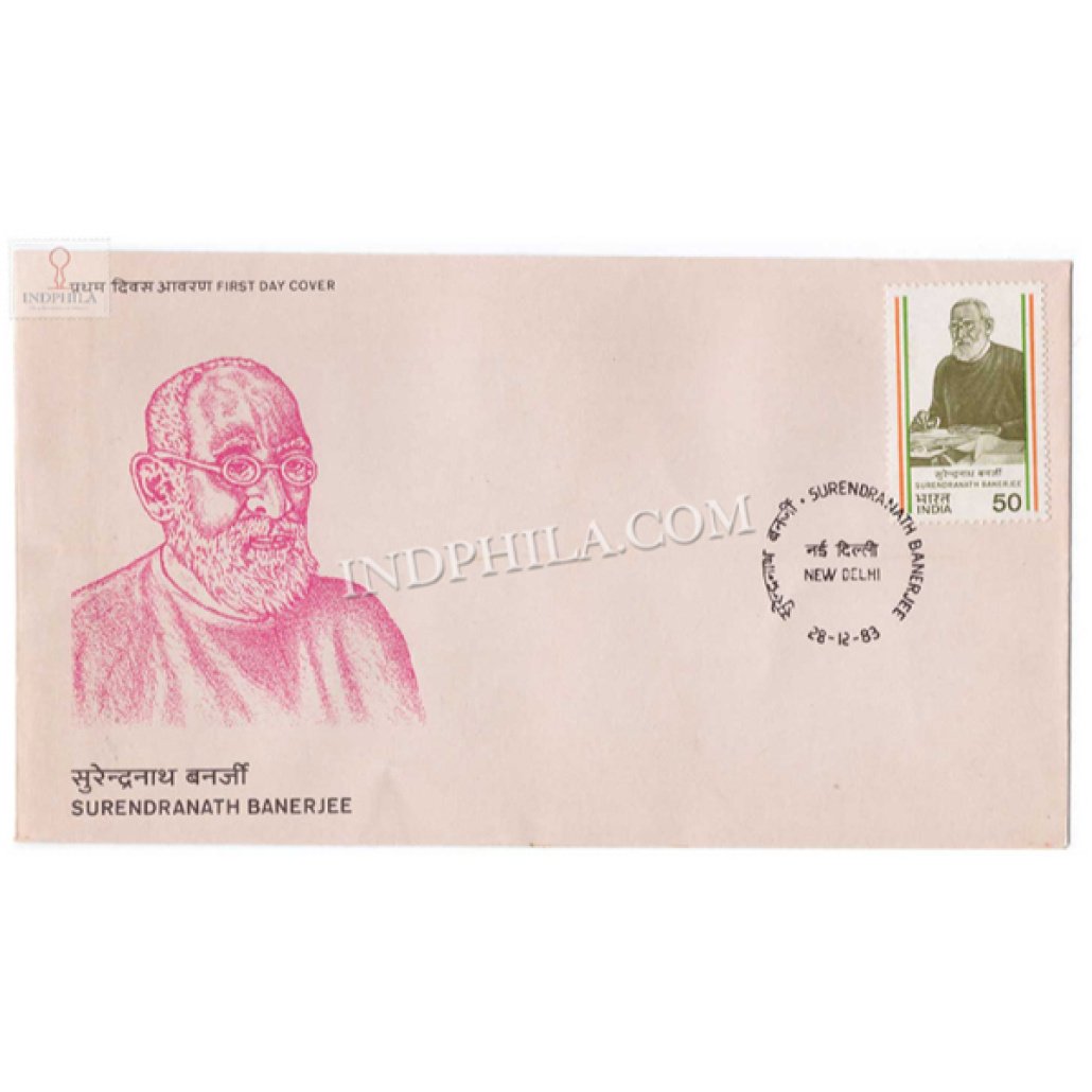 India 1983 Surendranath Banerjee Fdc - Largest Online Dealer & Portal ...