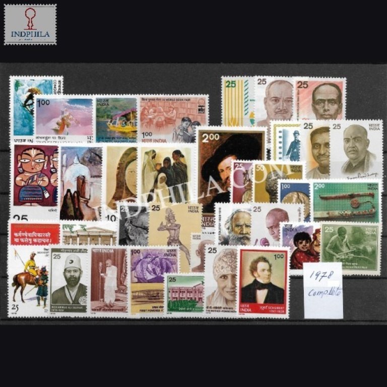 1978 Complete year pack 34 Stamp - Largest Online Dealer & Portal for ...