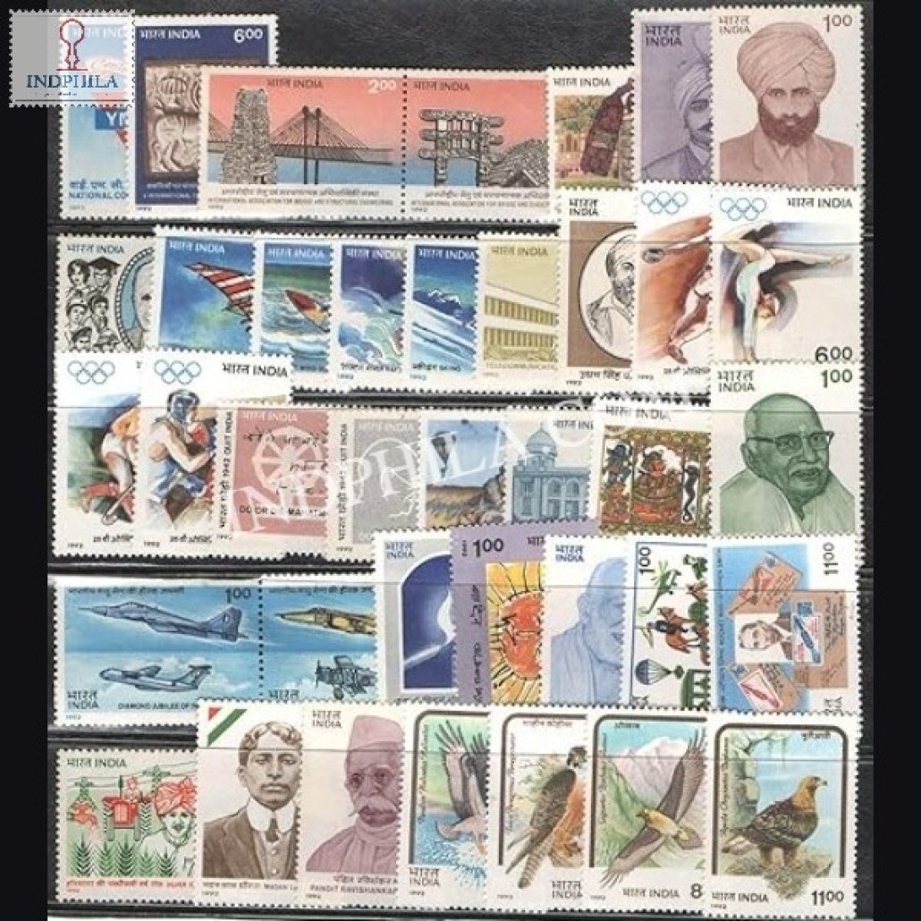 1992 Complete year pack 38 Stamp - Largest Online Dealer & Portal for ...
