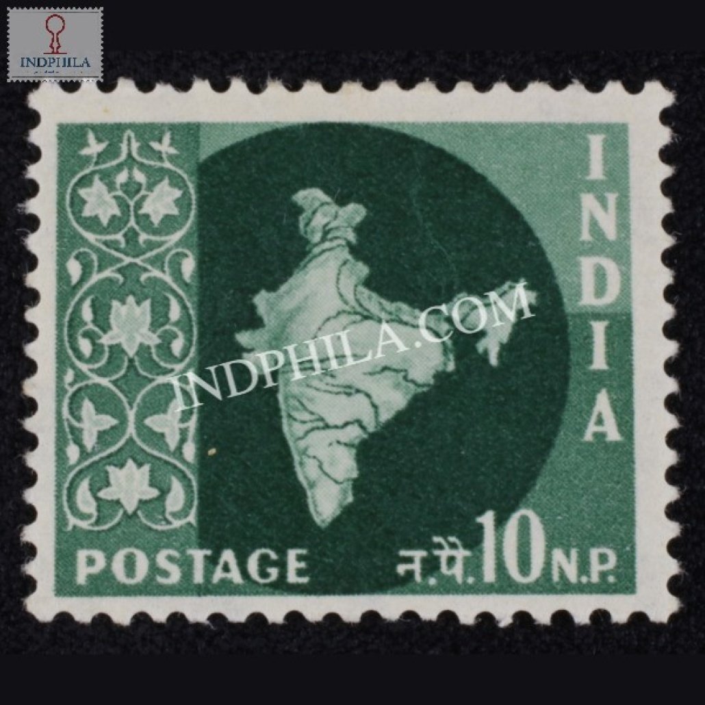 Map of India Star 10np Mnh 3rd Series Definitive Stamp - Largest Online ...
