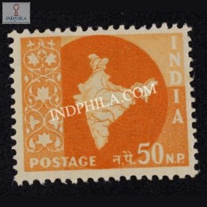 Map of India Star 50np Mnh 3rd Series Definitive Stamp - Largest Online ...