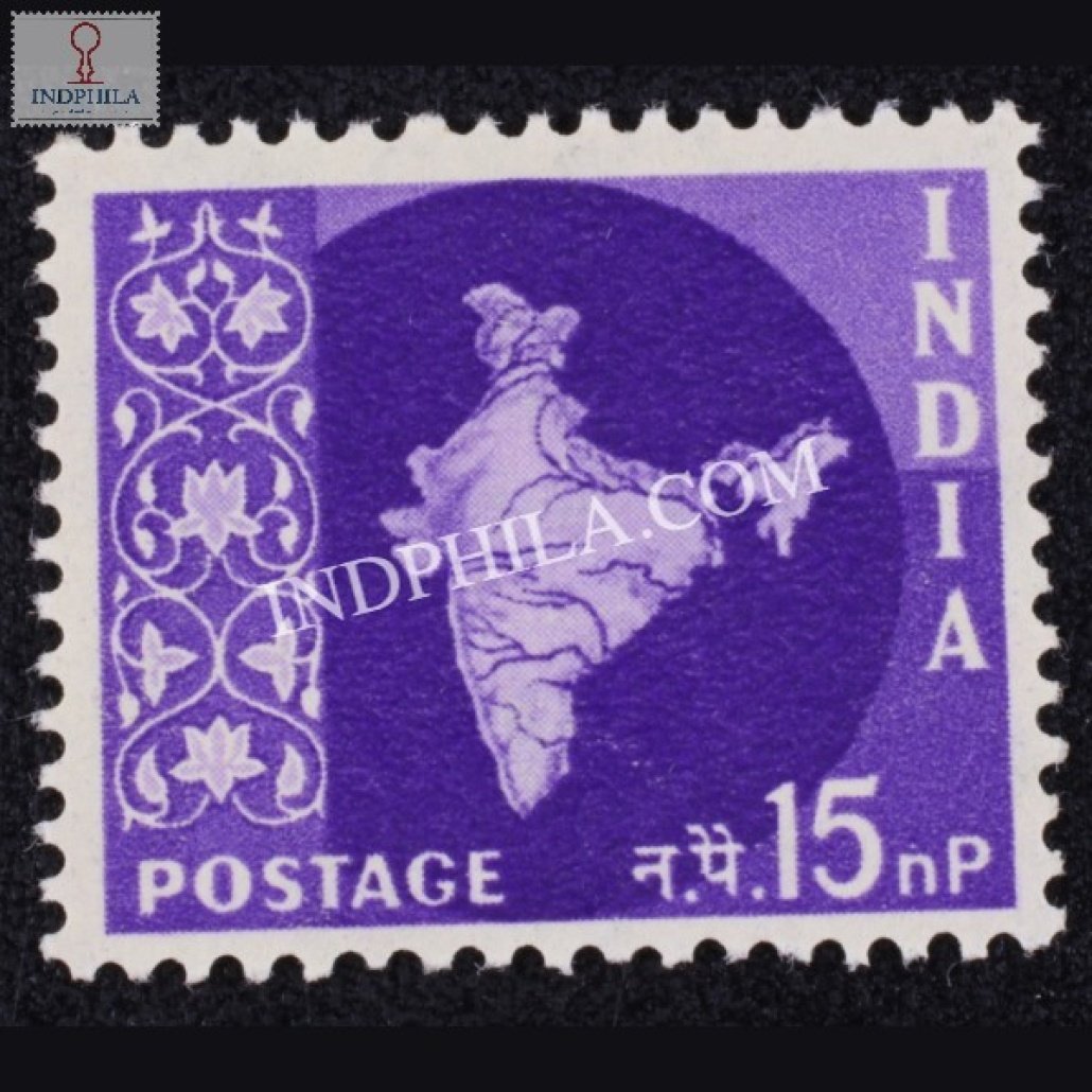 Map of India Ashokan 15np Mnh Definitive Stamp - Largest Online Dealer ...