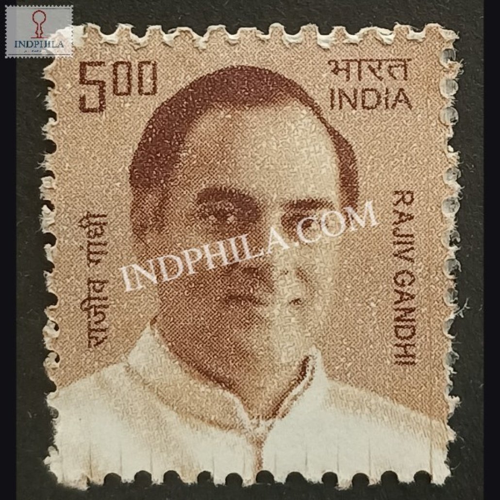 India 2008 Rajiv Gandhi Mnh 10th Series Definitive Stamp - Largest ...