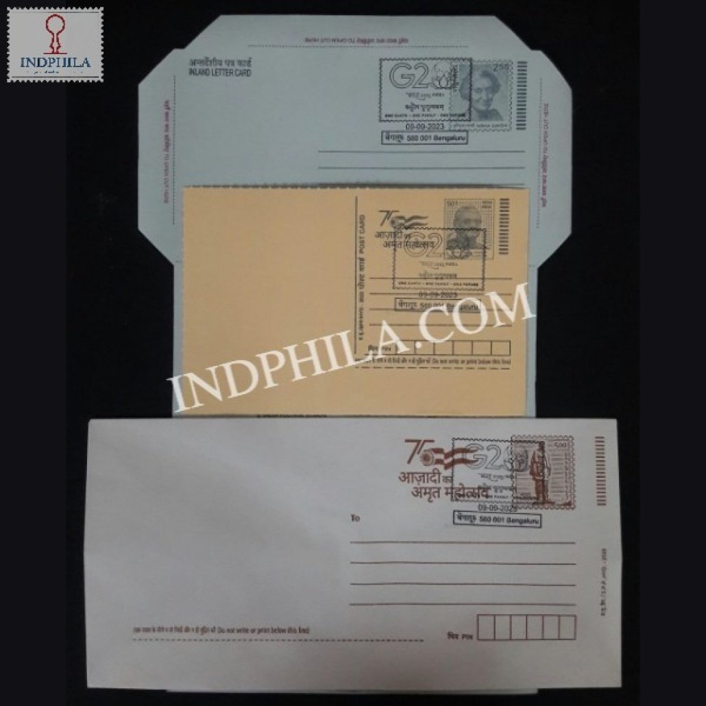 Special Cancellation of G20 Leaders Summit on Postal Stationery ...