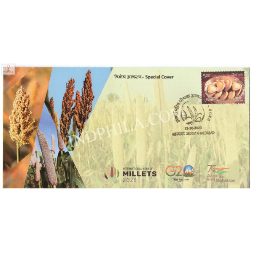 India 2023 Special Cover of International Year of Millets 2023 ...